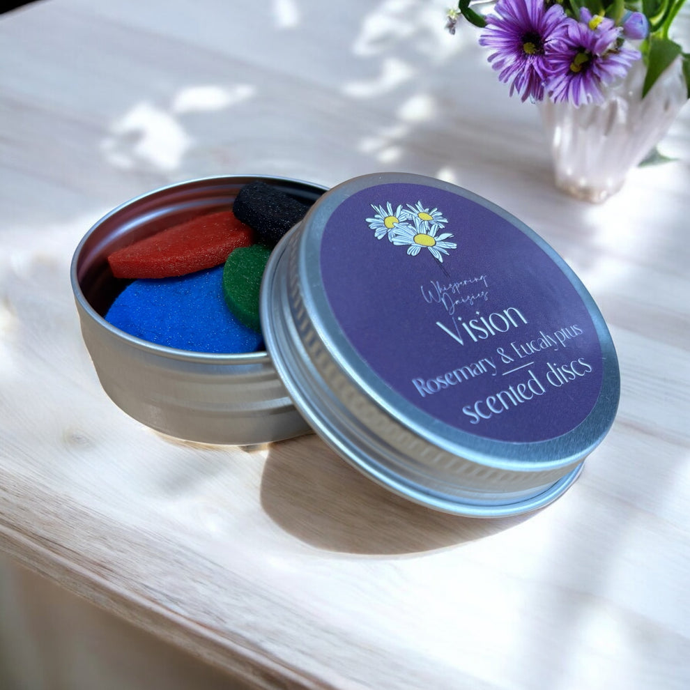 Vision Scented Discs | Car & Hoover Fragrance 10 Pack – Whispering Daisies